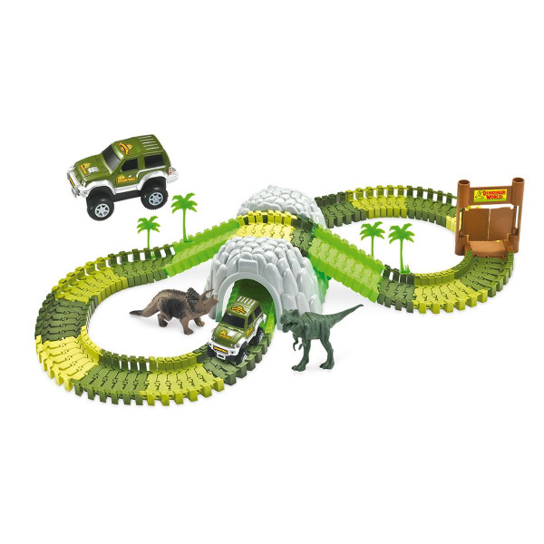 Magic Traxx Dino-Pak, Mini Set mit Tunnel 109-teilig | PuzzlePilot ...