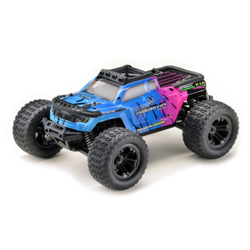 Absima Mini Monster Truck AMT pink/blau 1/16 | RC-FUN-CAR